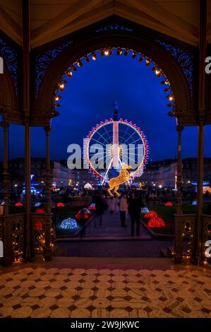Highlights of Stuttgart, illumination, Stuttgart landmarks, Sky Lounge ...