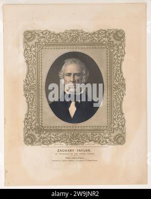 Zachary Taylor, the 12th President of the United States, served from ...