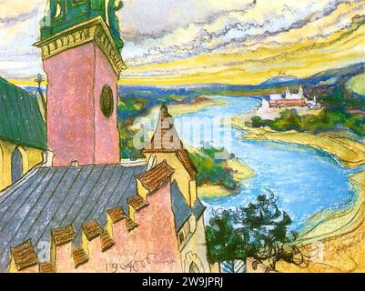 Zakola Wisly 1904 Stock Photo - Alamy
