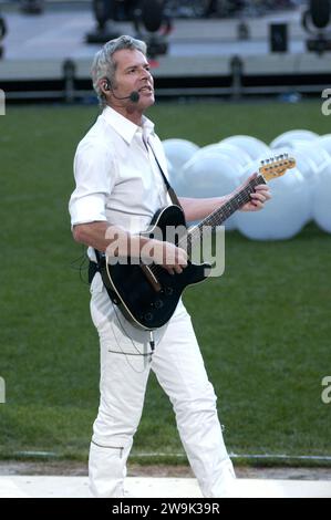 Milan Italy 2003-06-19 : Claudio Baglioni,Italian singer, during the ...