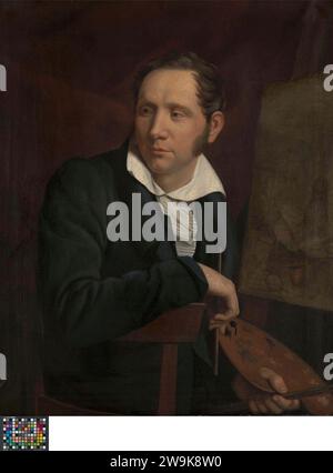 Zelfportret, Jozef Geirnaert Stock Photo - Alamy