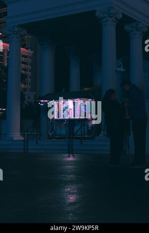 Ticket Booth in Las Vegas Stock Photo - Alamy