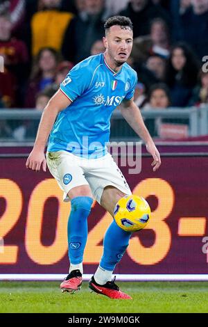 Amir Rahmani of SSC Napoli during the serie A TIM match between SSC ...