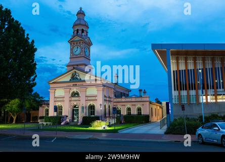 The new Inverell Police Station, adjacent to the historic pink ...