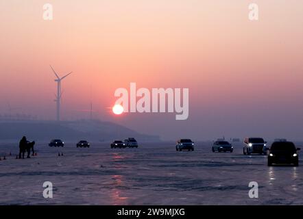 A fishing-themed festival opens on the Chagan Lake in Songyuan City ...