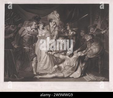 Mary, Queen of Scots witnessing the murder of David Rizzio 1962 by Mary ...