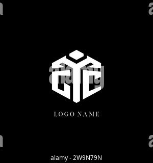 GC initial monogram logo with hexagonal shape and swoosh design ideas Stock Vector Image & Art ...