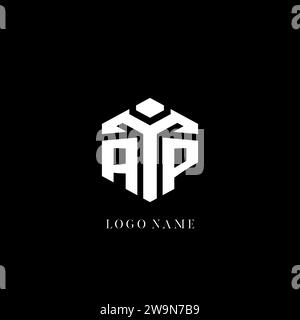 AP initial monogram logo with geometric style design ideas Stock Vector ...