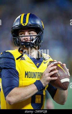 West Virginia quarterback Nicco Marchiol (8) passes during the second ...