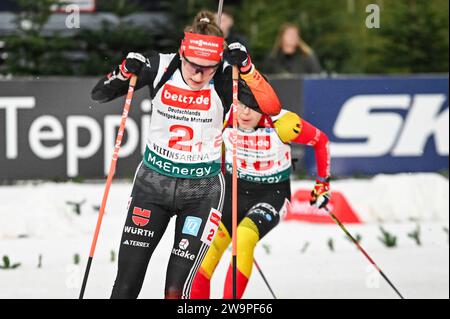 Janina Hettich-Walz (Deutschland) auf dem Weg zum Treppchen, bett1.de ...