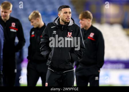 Sam Greenwood #29 of Middlesbrough in action during the Sky Bet ...