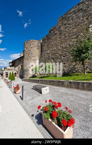 The old town of Saillon, Middle Ages, historical, architecture ...