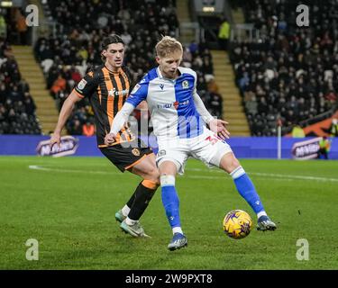 HULL, UK. 29th December 2023. EFL Championship Football League: Hull ...