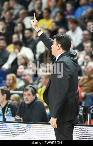 Berlin, Deutschland 29. Dezember 2023: Basketball EuroLeague - 2023/ ...