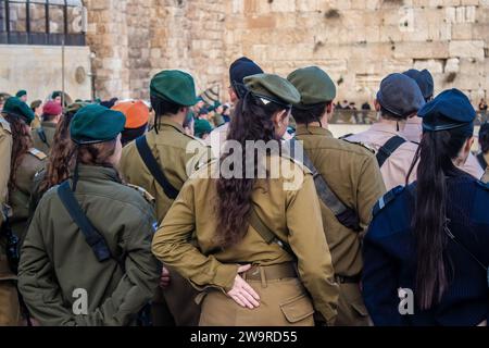 Induction ceremony for new graduates of the IDF officer school. The ...