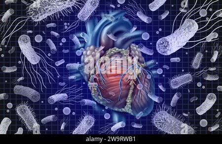 Heart And Bacteria or Bacterial Endocarditis and septicemia or sepsis ...