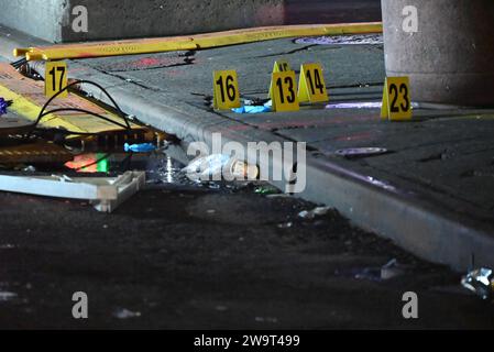 Jamaica, Queens, United States. 30th Dec, 2023. UZI Submachine Gun seen ...