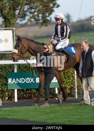 Lazy Sunday, ridden by Charlie Deutsch, trained by Richard Mitford ...