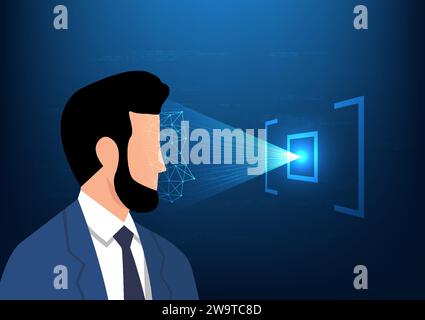 Facial scanning technology to access important information that ...