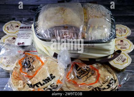 Cairo, Egypt, December 21 2023: Zain Al Sham Arabic Syrian cuisine of ...