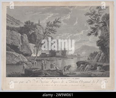 View of the Surroundings of Regio in Calabria, ca. 1770 Stock Photo - Alamy