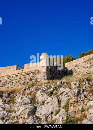 Venetian Fortezza Castle, City of Rethymno, Rethymno Region, Crete ...