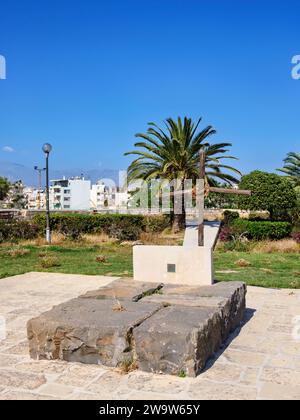 Nikos Kazantzakis Grave, City of Heraklion, Crete, Greek Islands ...