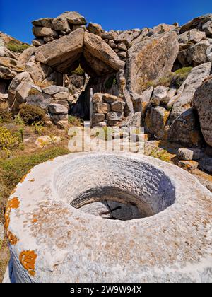 Grotto of Heracles, Mount Kynthos, Delos Archaeological Site, UNESCO ...