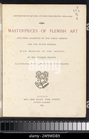 Masterpieces of Flemish art including examples of the early German and ...