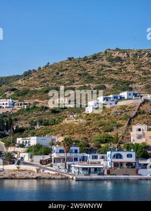 Coast of Agathonisi island, Southern Aegean Sea, Dodecanese Archipelago ...