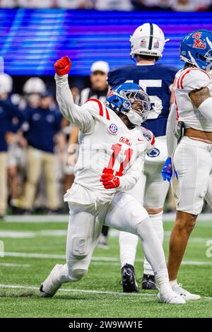 Mississippi wide receiver Jordan Watkins (WO43) poses for a portrait at ...
