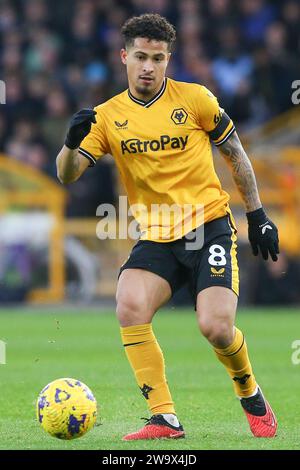 João Gomes of Wolverhampton Wanderers passes the ball during the ...
