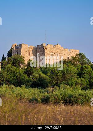 Tower of the Lykourgos Logothetis Castle, Pythagoreio, Samos Island ...