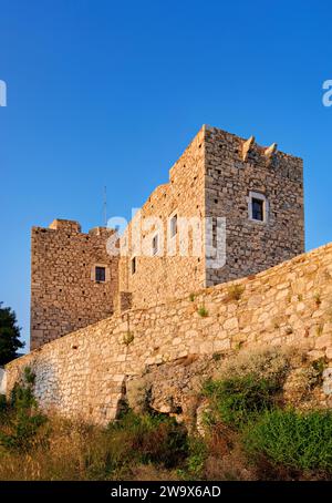 Tower of the Lykourgos Logothetis Castle, Pythagoreio, Samos Island ...