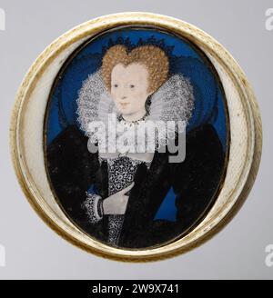 Nicholas Hilliard was an English portrait painter, known for his small ...