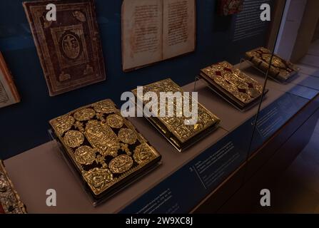 A picture of an ancient book at the Arkadi Monastery Stock Photo - Alamy