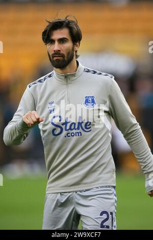 Wolverhampton Wanderers' Andre during the Premier League match at ...