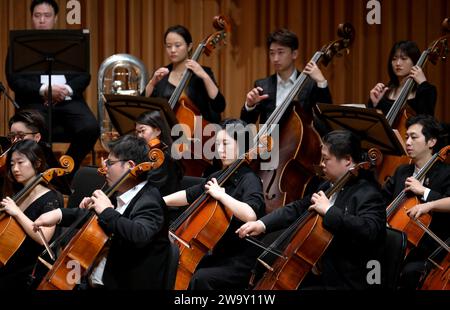 Xi'an, China's Shaanxi Province. 30th May, 2021. A man takes photos ...