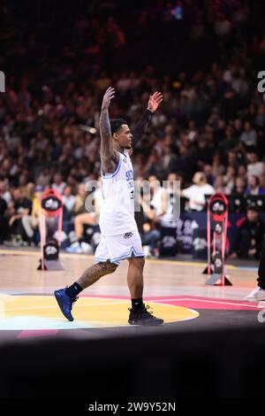 T.J. Campbell of Cholet Basket during the Betclic Elite match between ...