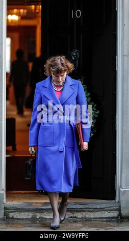 Health Secretary Victoria Atkins outside the BBC Broadcasting House in ...