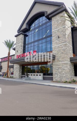 Exterior Scheels, large, employee-owned department store, anchoring one ...