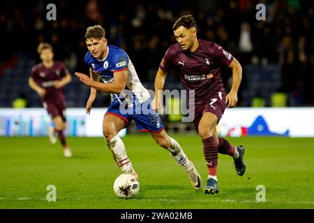 Kurt Willoughby of Oldham Athletic Association Football Club is ...
