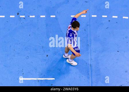 Stuttgart, Germany. 23rd Dec, 2023. Handball: 1st Bundesliga, men, 2023 ...