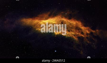 NGC1499 California Nebula Stock Photo - Alamy