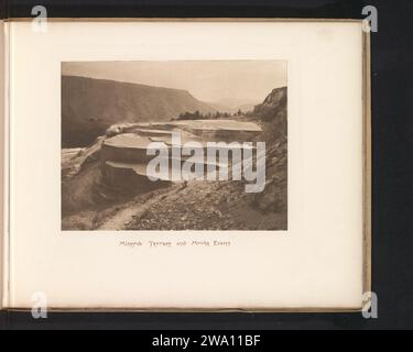 Minerva Hot Spring Terrace Mineral Pools Mammoth Yellowstone National ...
