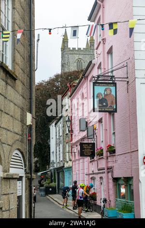 Fowey Cornwall King of Prussia bed and breakfast accommodation and bar ...