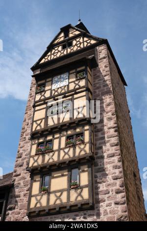 The tower Dolder with city gate from the medieval town Stock Photo - Alamy