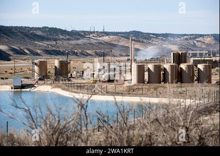 Natural gas development, CO Stock Photo - Alamy