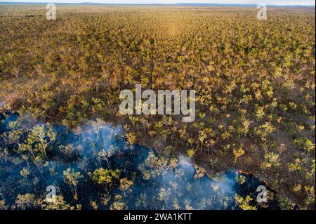 Prescribed burn, Fish River protected area, Australia Stock Photo - Alamy