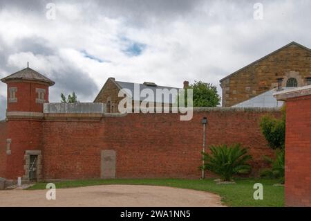 The colonial-era Old Castlemaine Gaol at Castlemaine in the Central ...